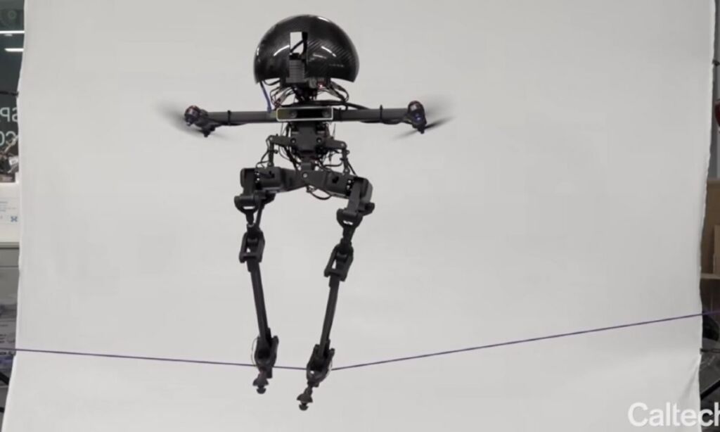 Leo, il robot bipede che vola come un drone - Robotica News